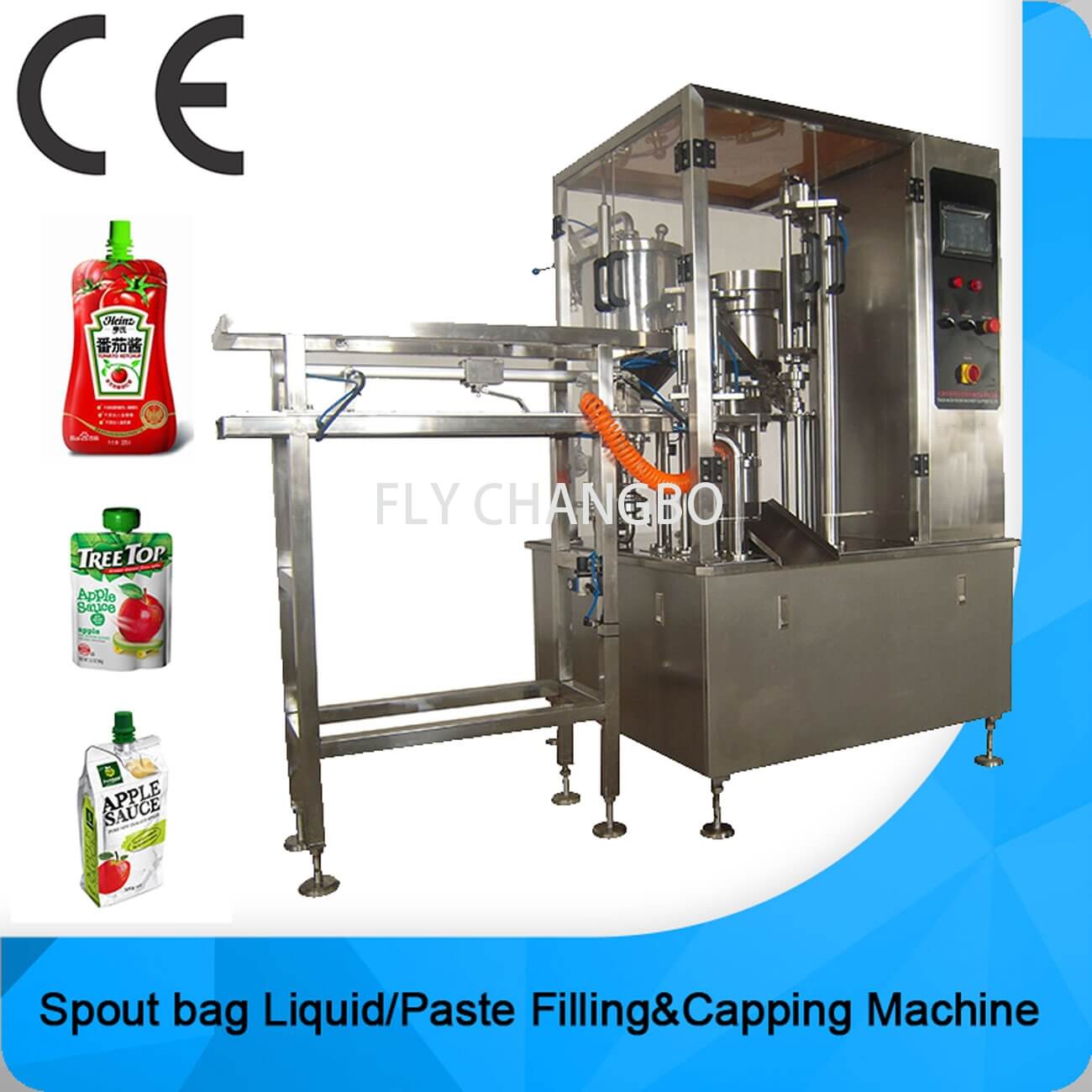 Spout bag filling capping machine/stand up pouch filling machine - Buy ...